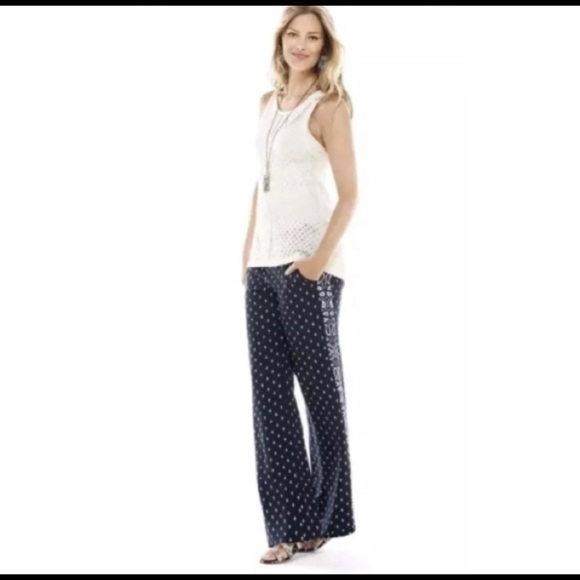 CAbi | Pants & Jumpsuits | Cabi Wide Leg Track Star Trousers | Poshmark